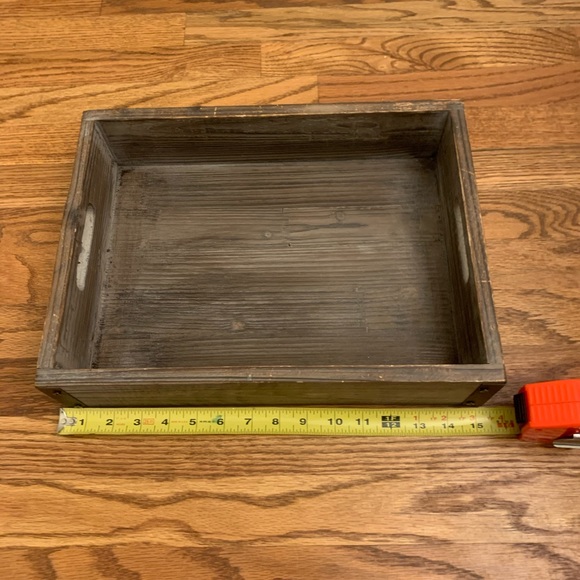 Storage & Organization | Large Wooden Farmhouse Decoration Tray With ...